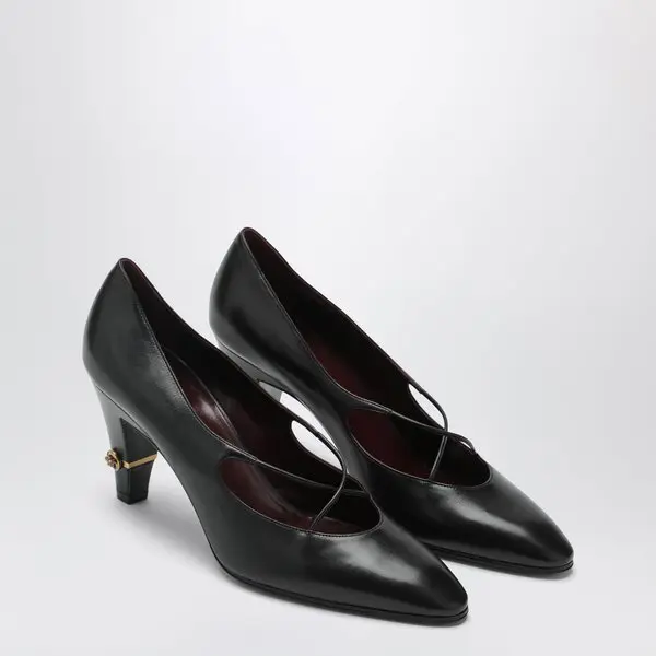 Versace Giulietta Pumps In Leather