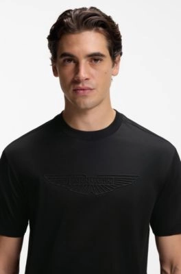 BOSS X Aston Martin T-shirt In Mercerized Cotton