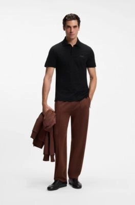 BOSS X Aston Martin Polo Shirt In Mercerized Cotton Jacquard