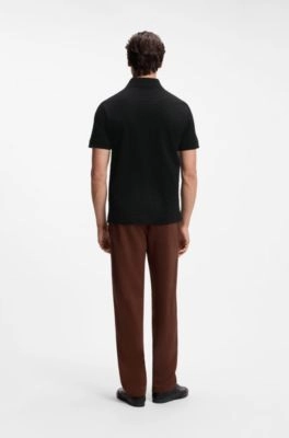 BOSS X Aston Martin Polo Shirt In Mercerized Cotton Jacquard