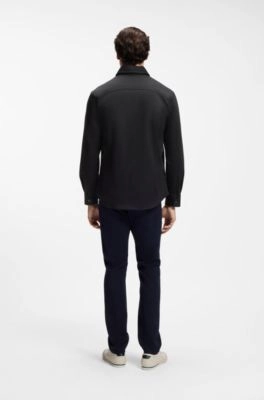 BOSS X Aston Martin Relaxed-fit Overshirt In Stretch Cotton