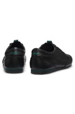 BOSS X Aston Martin Leather Sneakers