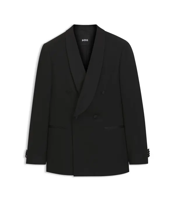 BOSS Slim-fit Blazer Crafted From Italian Virgin Wool