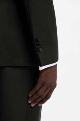 BOSS Slim-fit Blazer Crafted From Italian Virgin Wool