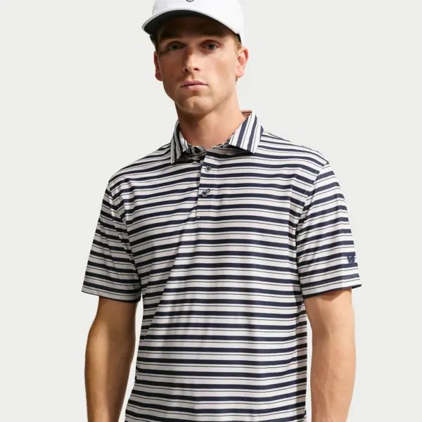 Nike Tailored Performance Dri-fit Golf Polo - Blue