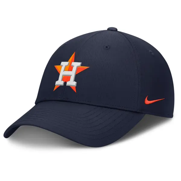 Nike Houston Astros Club Dri-fit Mlb Adjustable Hat - Blue