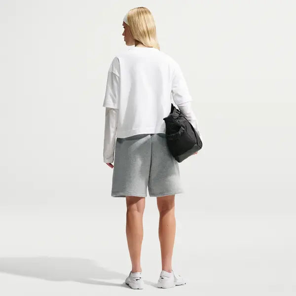 Nike Studio Fleece Medium Weight Oversized High-rise Shorts