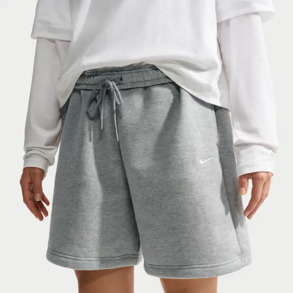 Nike Studio Fleece Medium Weight Oversized High-rise Shorts