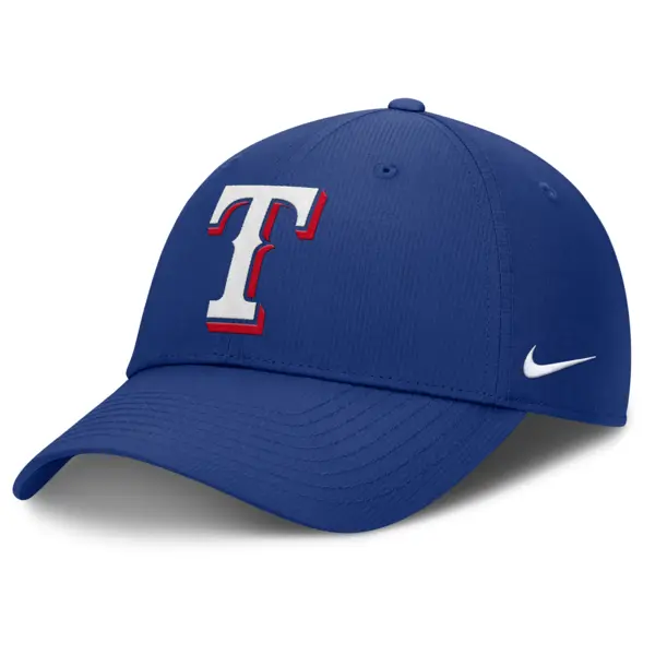 Nike Texas Rangers Club Dri-fit Mlb Adjustable Hat - Blue