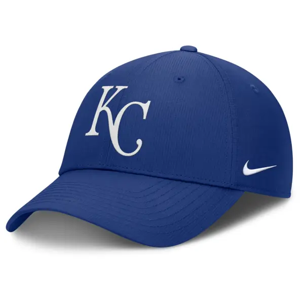 Nike Kansas City Royals Club Dri-fit Mlb Adjustable Hat - Blue