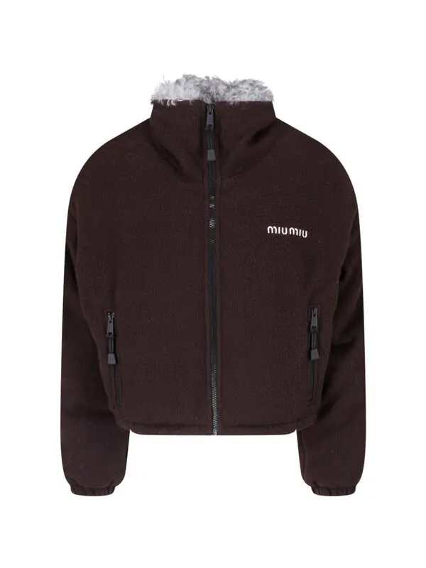 Miu Miu Fleece Zip Jacket