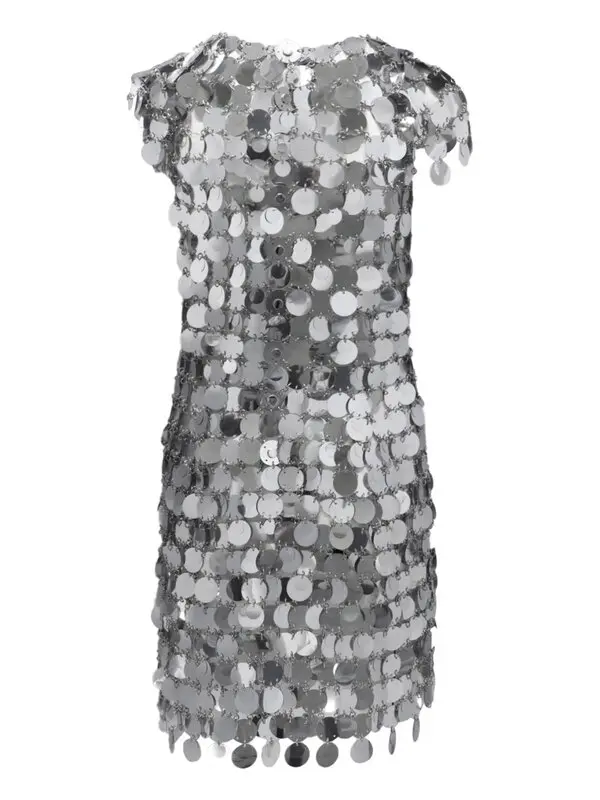 Rabanne Mini Sequins Dress
