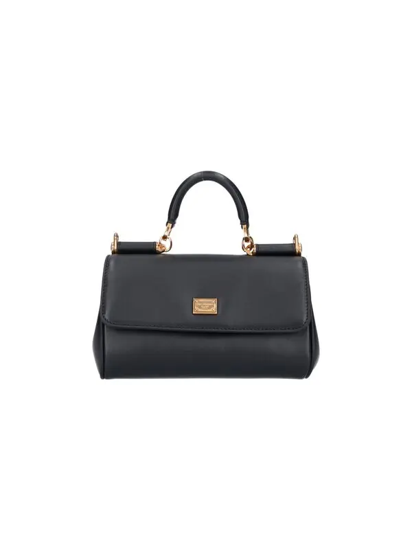 Dolce & Gabbana Mini Handbag "my Sicily - Black