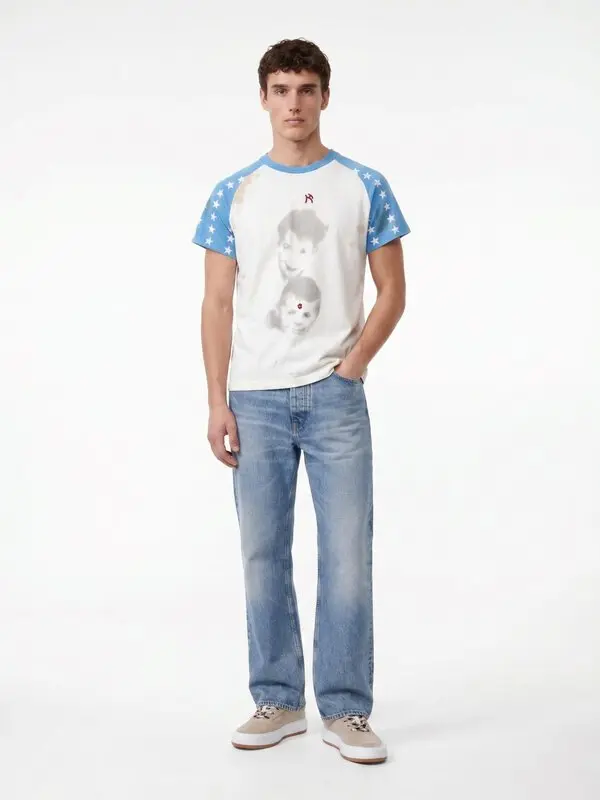 SUNFLOWER Wide Leg Jeans "wide Twist - Blue