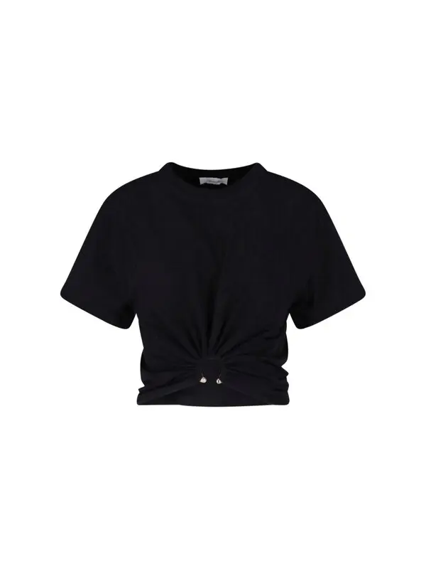 Rabanne T-shirt "piercing - Black