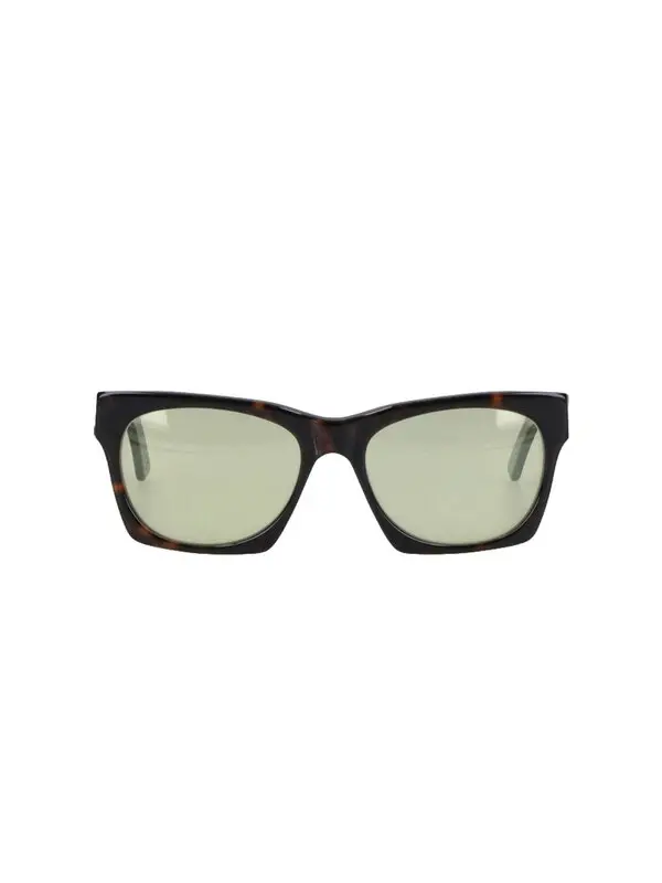 FACE.HIDE Numero 0 Square Sunglasses - Brown