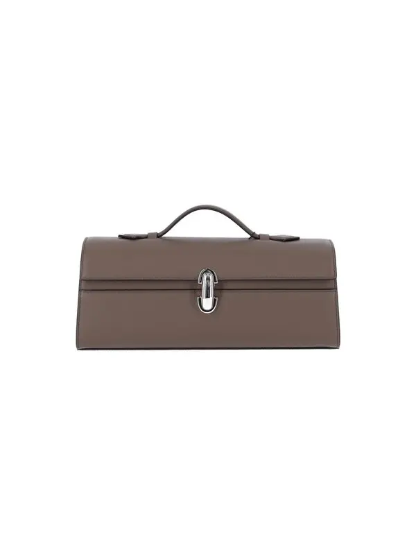 Savette Symmetry Slim Hand Pouch - Taupe