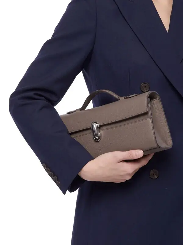 Savette Symmetry Slim Hand Pouch - Taupe