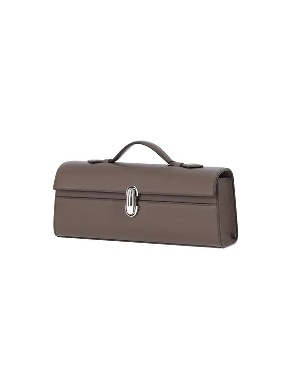 Savette Symmetry Slim Hand Pouch - Taupe