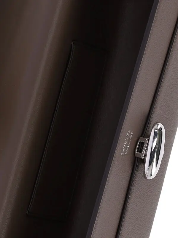 Savette Symmetry Slim Hand Pouch - Taupe