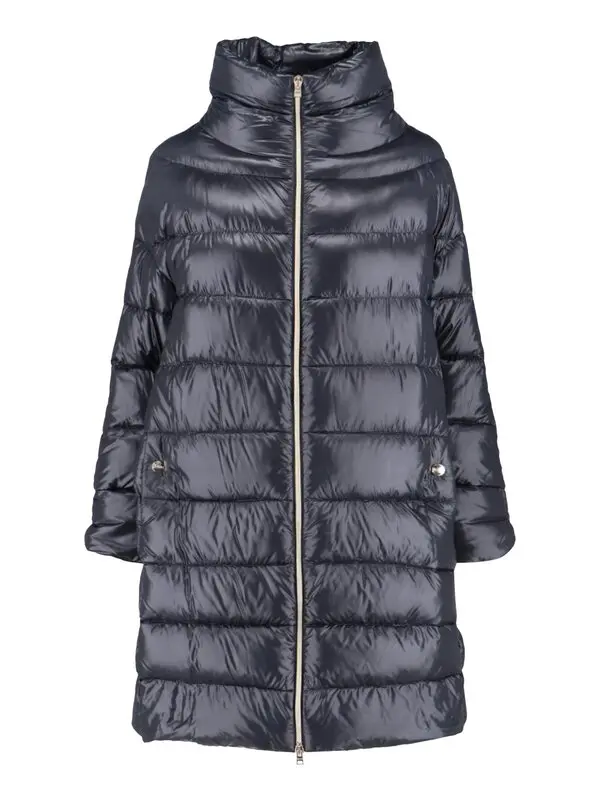 Herno Zip Puffer - Black