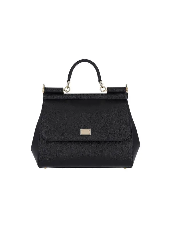 Dolce & Gabbana Sicily Handbag - Black