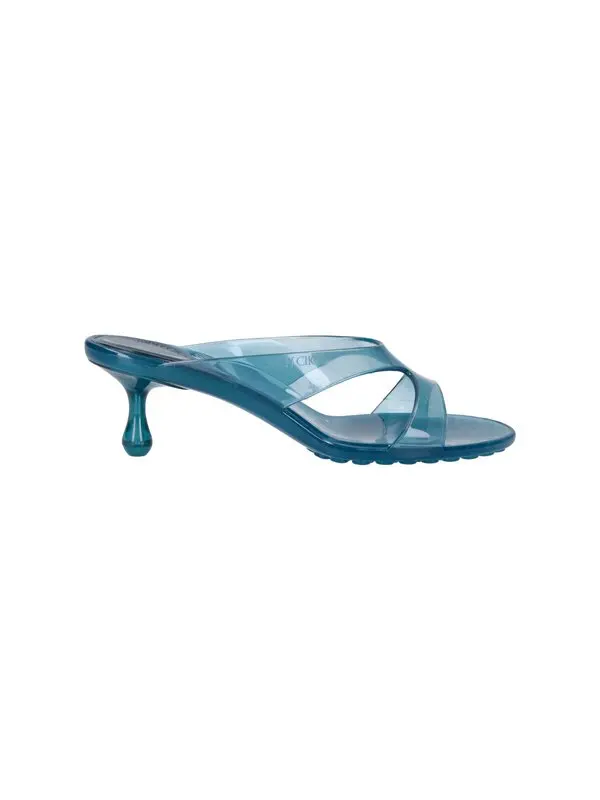 JIMMY CHOO Sandals "jelly Drop 50 - Light Blue