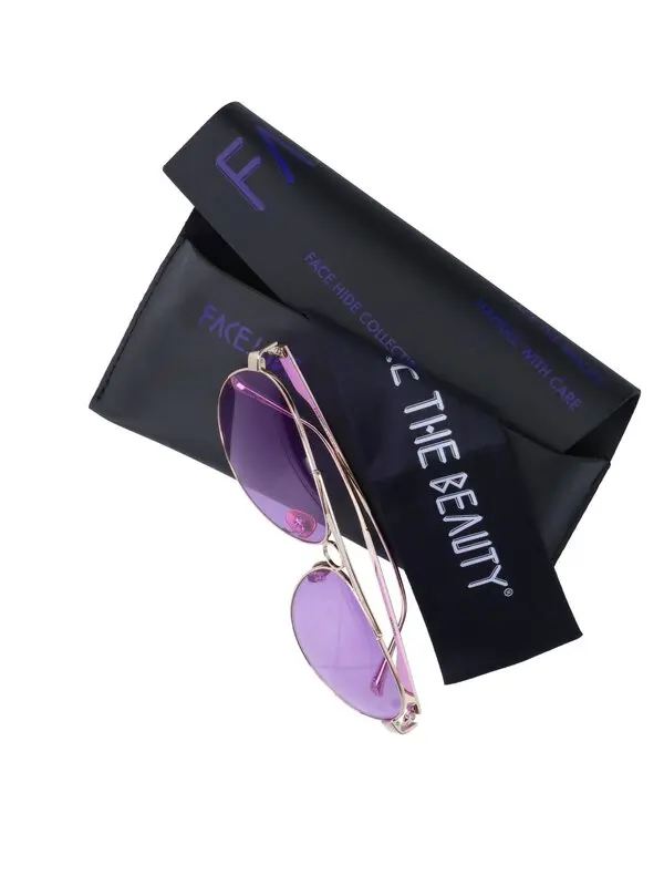 FACE.HIDE Sunglasses "hunter - Purple