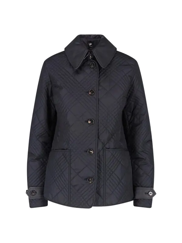 Burberry Quilted Jacket "fernleigh - Black