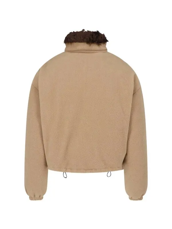 Miu Miu Fleece Logo Jacket