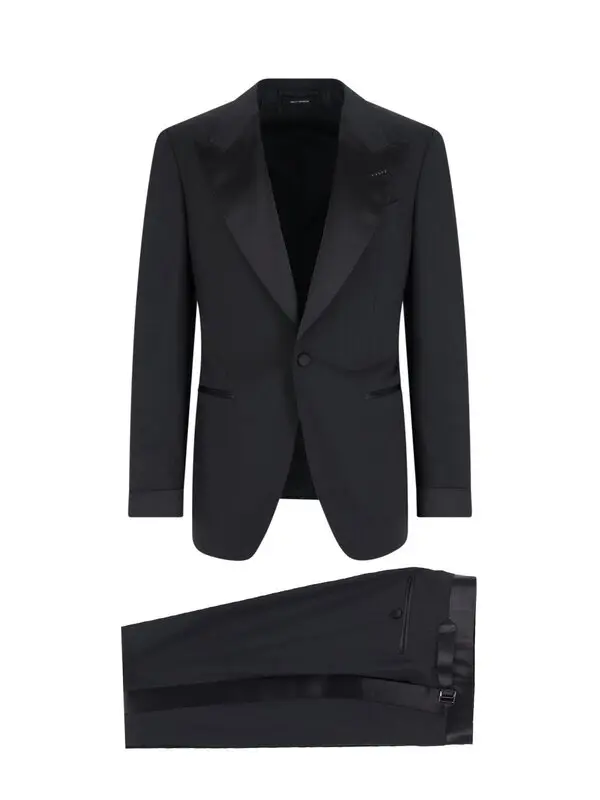 TOM FORD Single-breasted Suit "o'connor - Black
