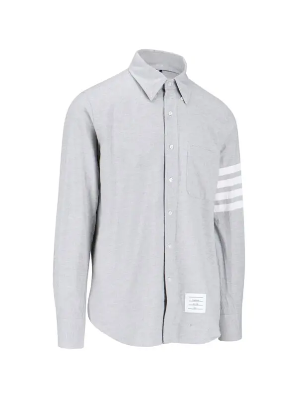 Thom Browne Shirt "4-bar - Gray