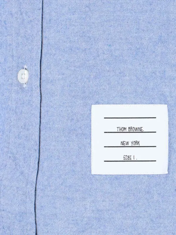 Thom Browne Shirt "4-bar - Gray