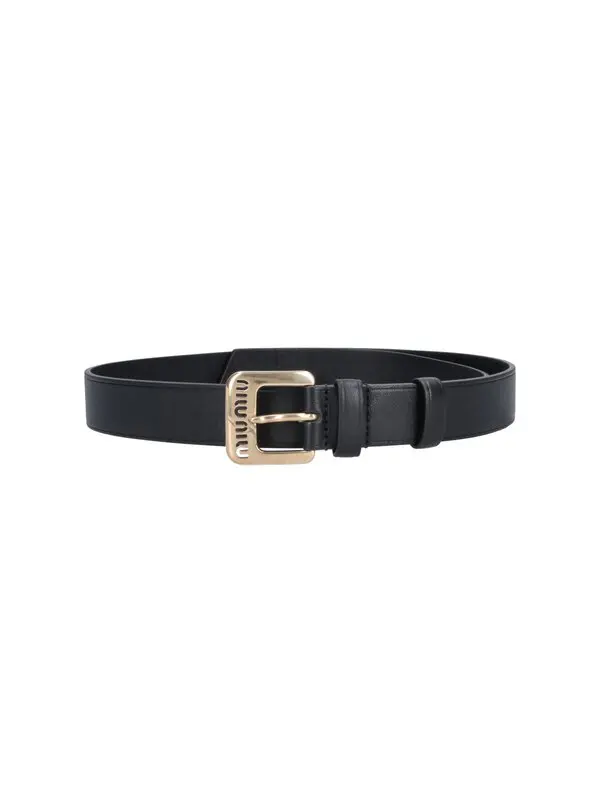 Miu Miu Lambskin Belt