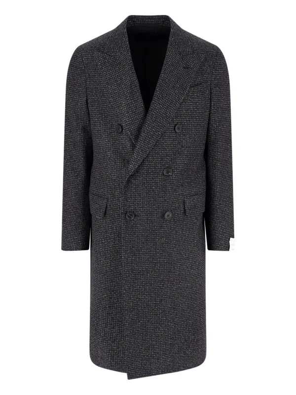 Caruso Double-breasted Cashmere Coat