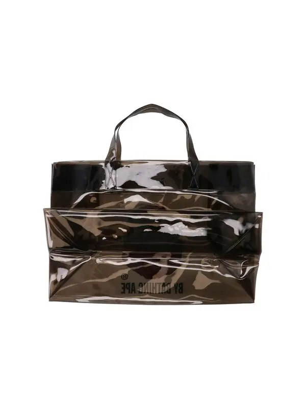 A BATHING APE Transparent Tote Bag