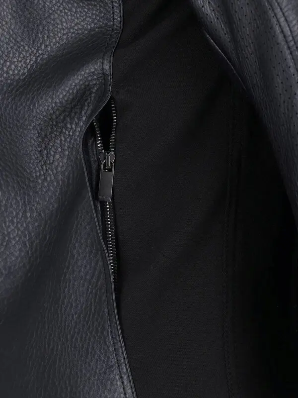 DIESEL® Biker Jacket In Leather - Black