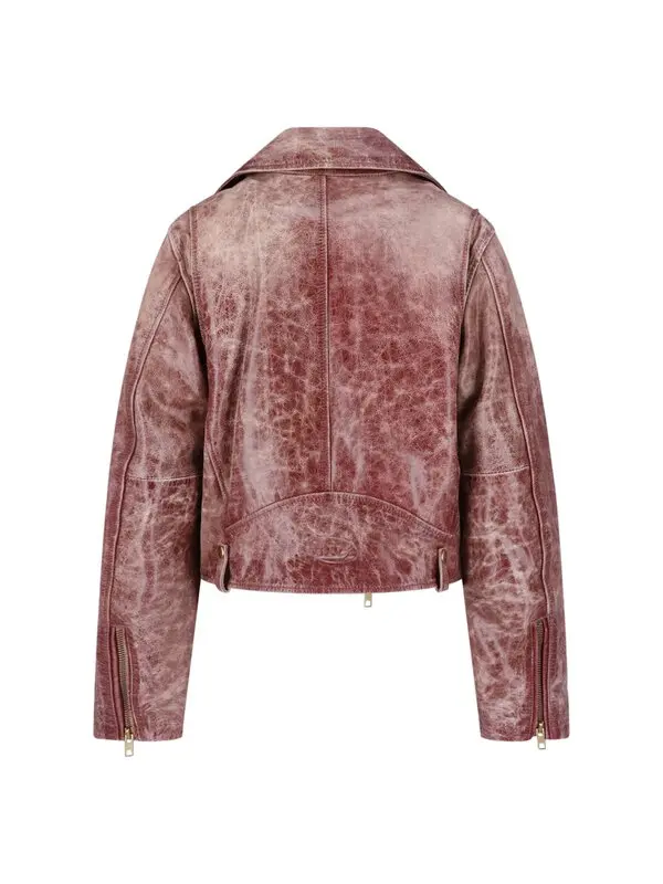 DIESEL® Biker Jacket In Leather