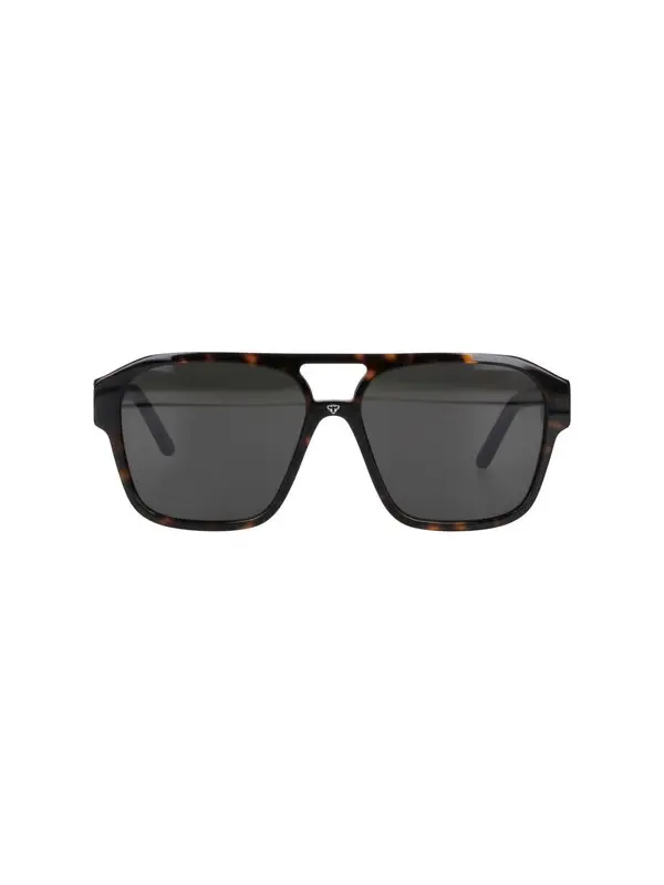 FACE.HIDE Sunglasses "doppioponte - Brown