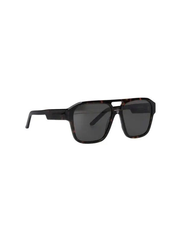 FACE.HIDE Sunglasses "doppioponte - Brown