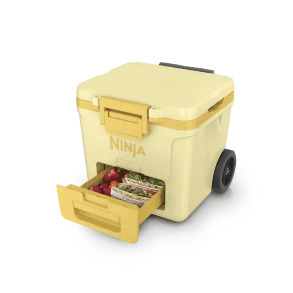 NINJA Frostvault 30qt Wheeled Cooler With Cold Dry Zone - Yellow