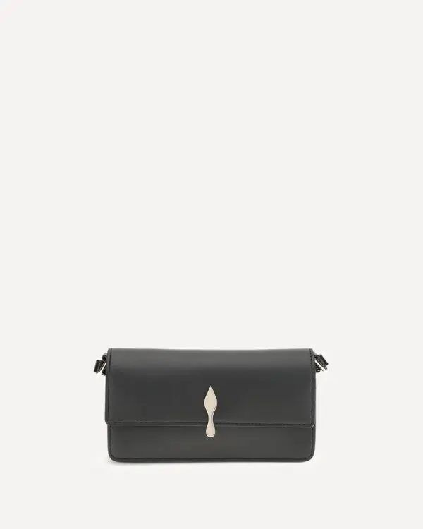 CHRISTIAN LOUBOUTIN Bettina Chain Wallet - Black