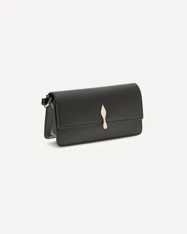 CHRISTIAN LOUBOUTIN Bettina Chain Wallet - Black