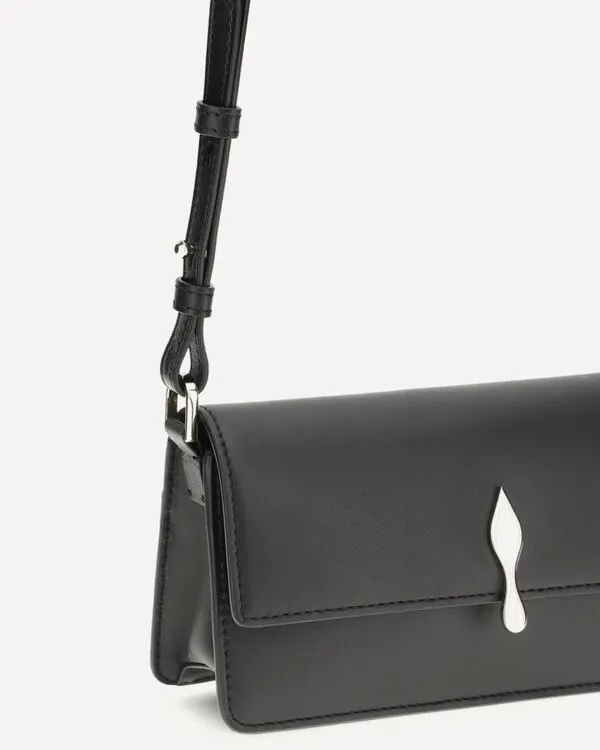 CHRISTIAN LOUBOUTIN Bettina Chain Wallet - Black