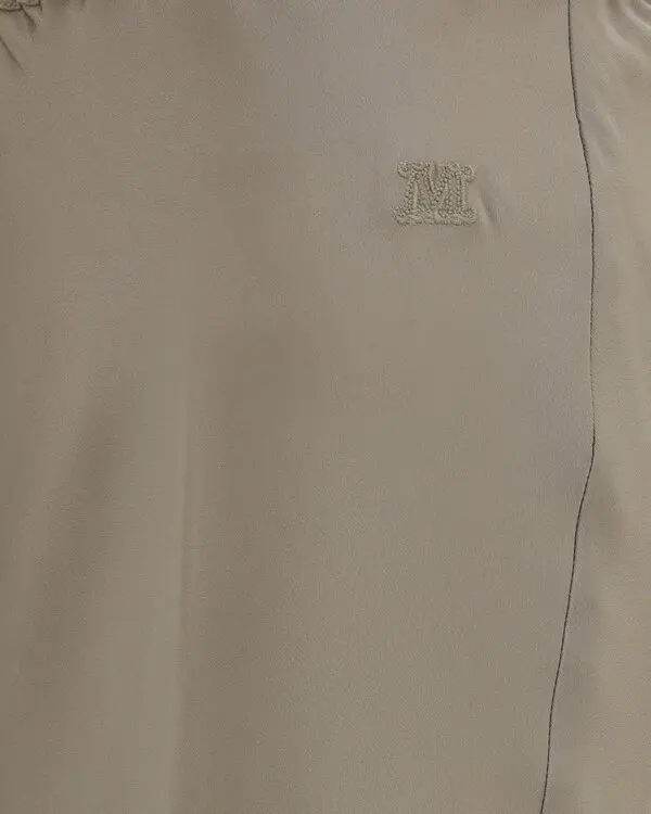 Max Mara Sospiro Silk Skirt - Beige