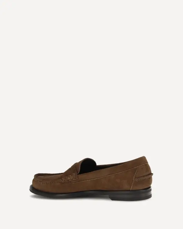 Prada Suede Loafers