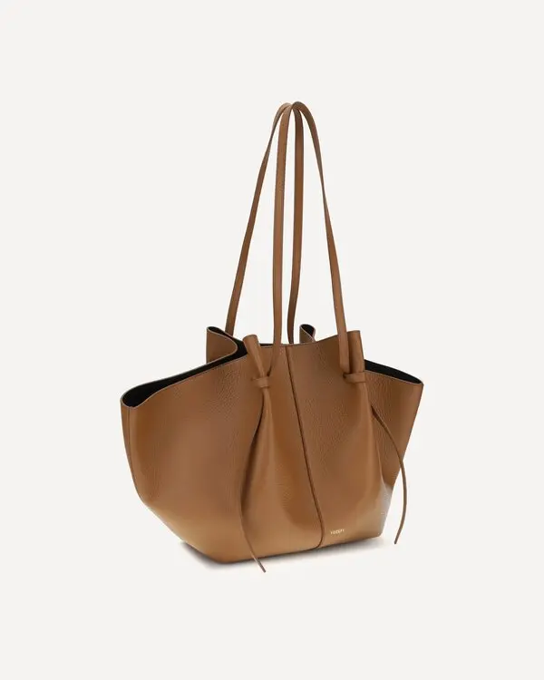 Yuzefi Large Mochi Tote Bag - Brown