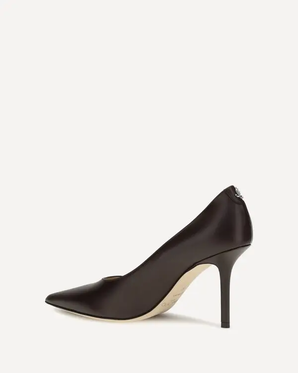 JIMMY CHOO Love Pumps In Smooth Leather - Brown