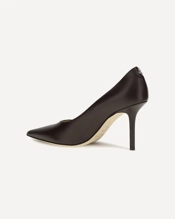 JIMMY CHOO Love Pumps In Smooth Leather - Brown