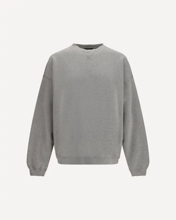 GOLDEN GOOSE Oversized Crewneck Sweater With Teddy Lettering